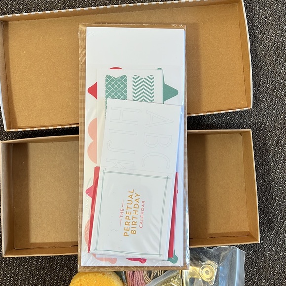 Stampin' Up! | Office | Stampin Up Simply Created Perpetual Birthday Calendar Kit Nwt | Poshmark